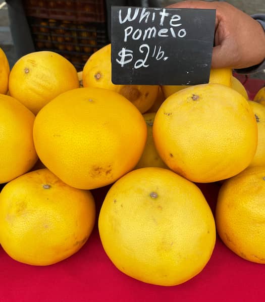 yellow pomelo
